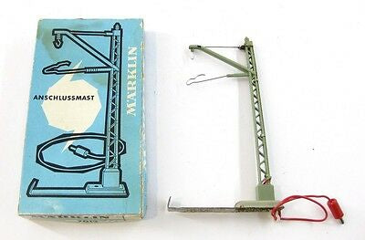 7012 MÄRKLIN HO - 1 x AANSLUITMAST VOOR BOVENLEIDING/POTEAU CATENAIRE ...